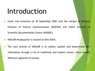 NISCAIR.pptx