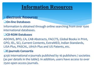 NISCAIR by Jaya Singh | PPTX