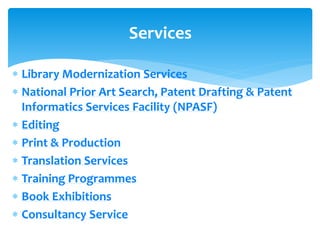 NISCAIR by Jaya Singh | PPTX