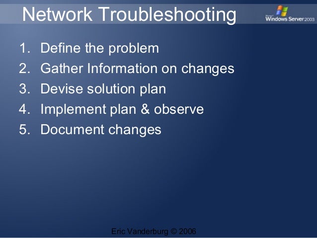 Network Implementation and Support Lesson 10 Server Administration