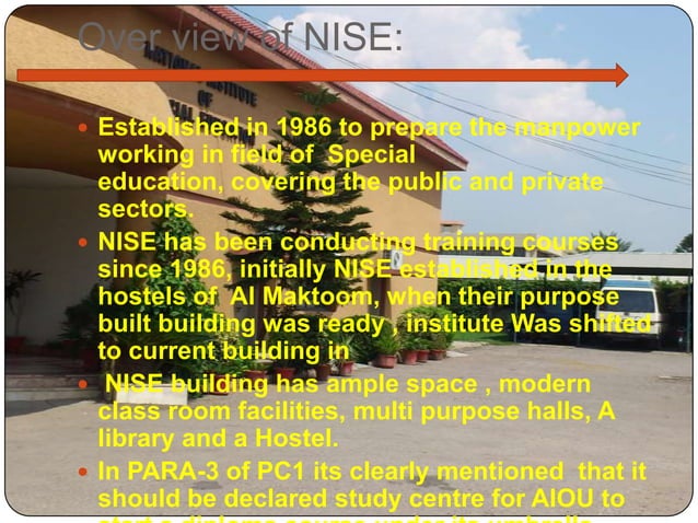 Nise status up gradation | PPT