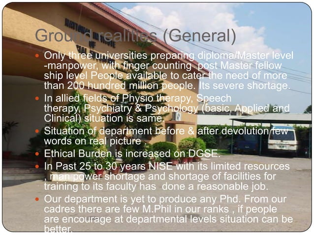 Nise status up gradation | PPT