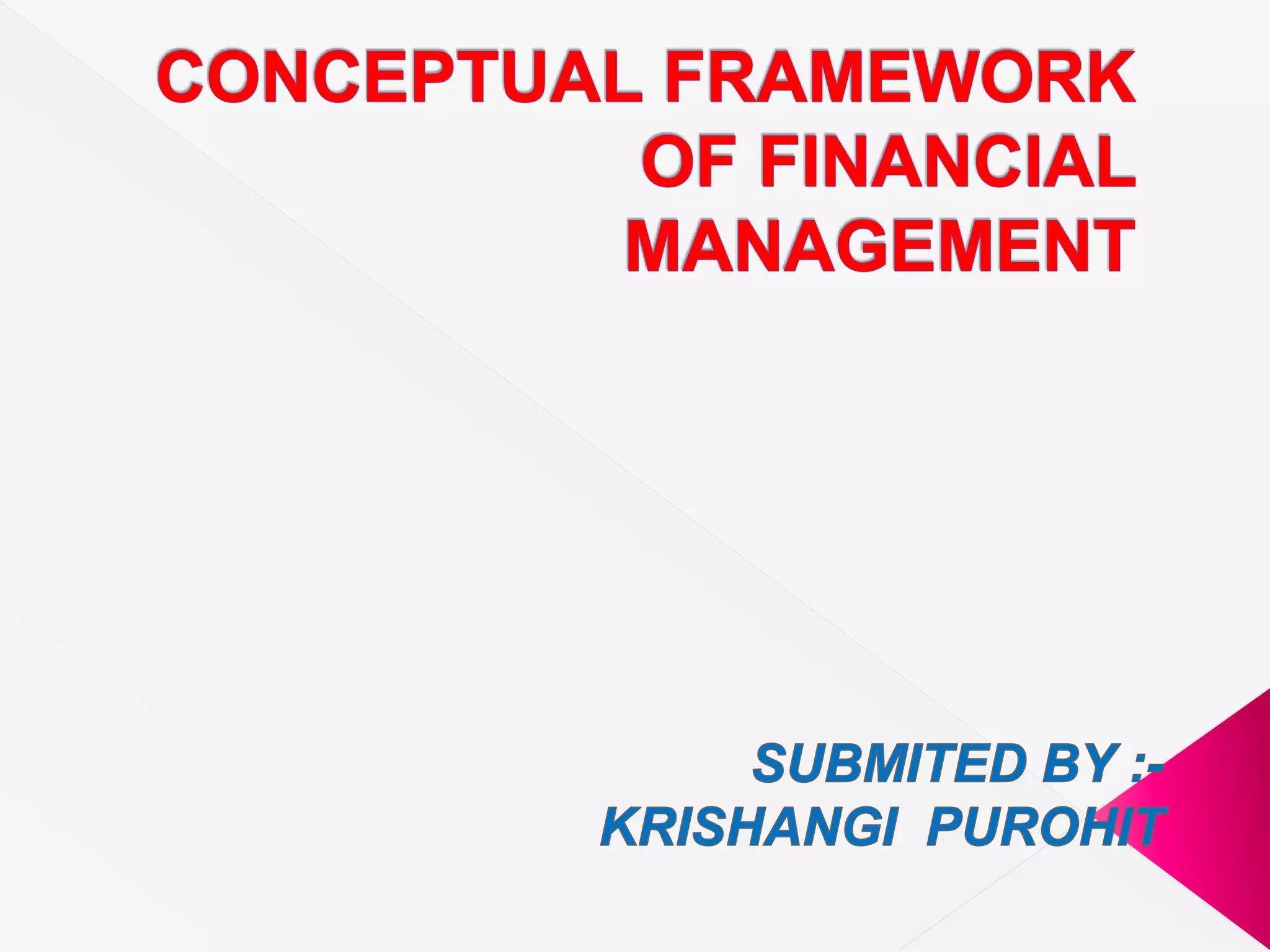 introduction of financial management | PPT