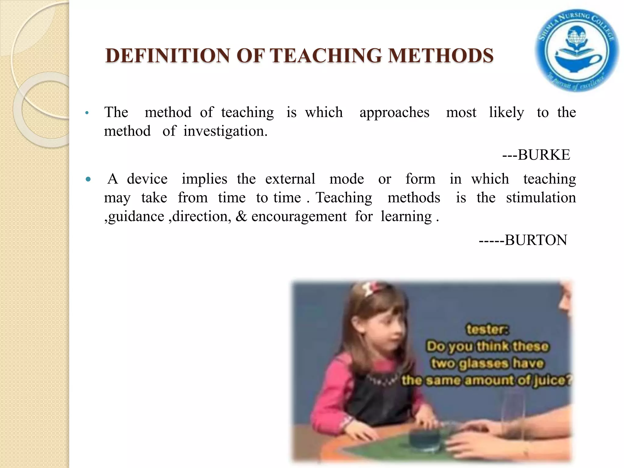 Method of teaching | PPTX