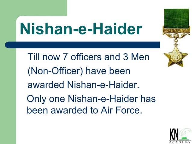 Nishan e-haider | PPT