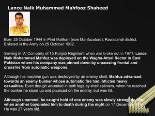 Nishan e haider | PPTX