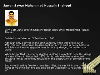 Sawar Muhammad Hussain Shaheed
