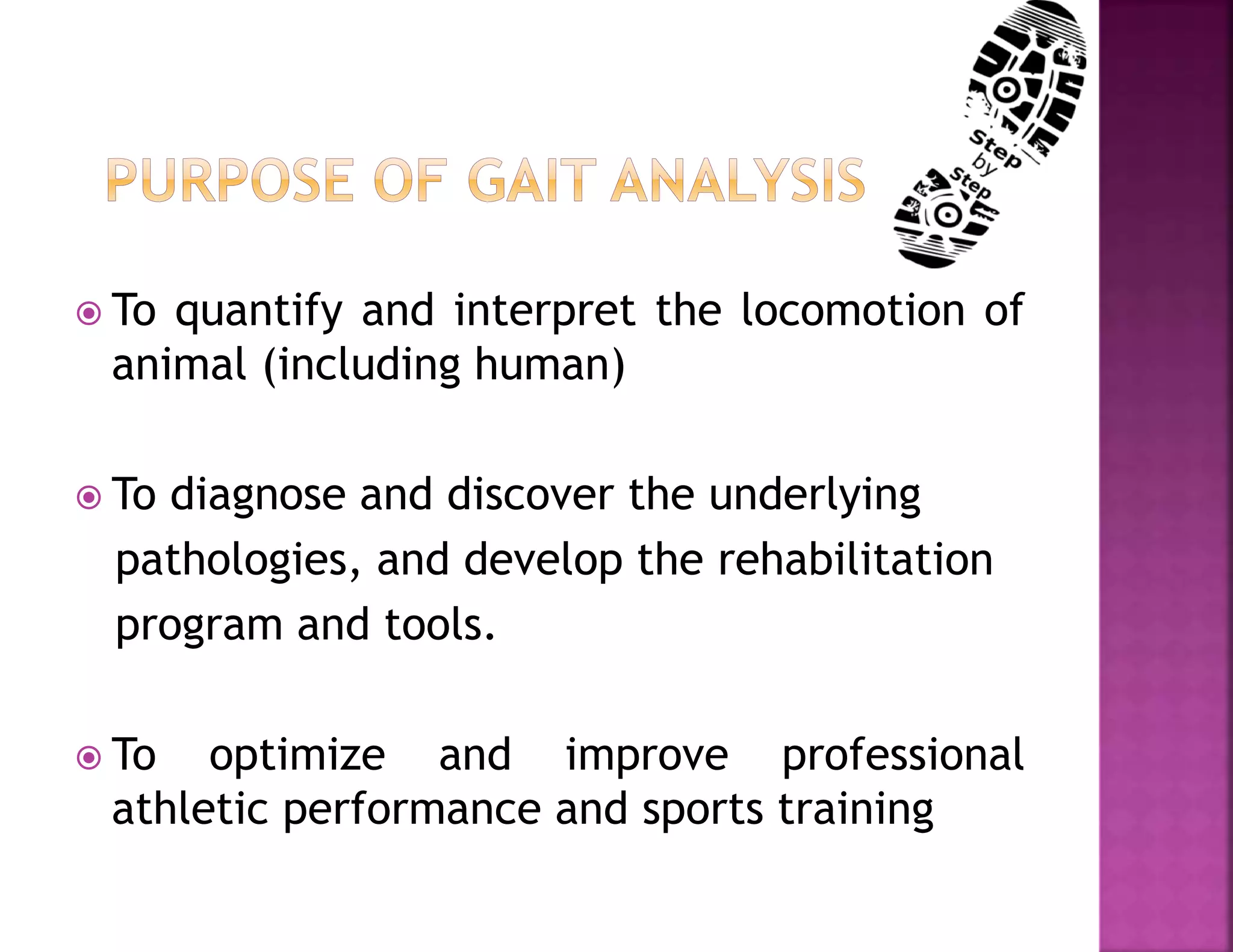 Gait Analysis in Biomechanics | PPTX