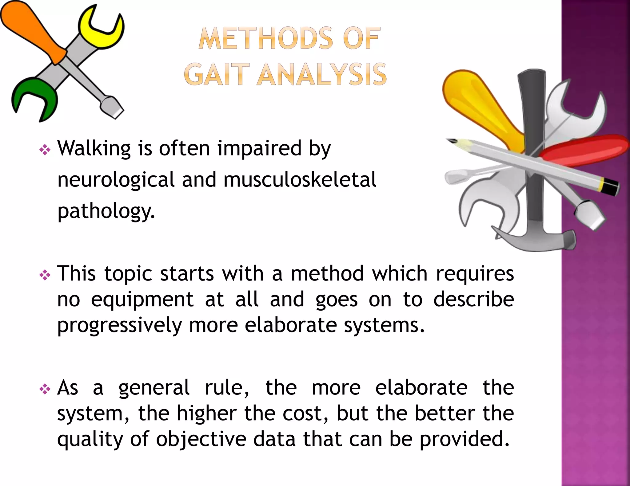 Gait Analysis in Biomechanics | PPTX