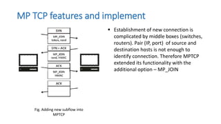 Multipath TCP as Security Solution | PPTX