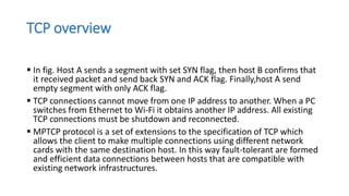 Multipath TCP as Security Solution | PPTX