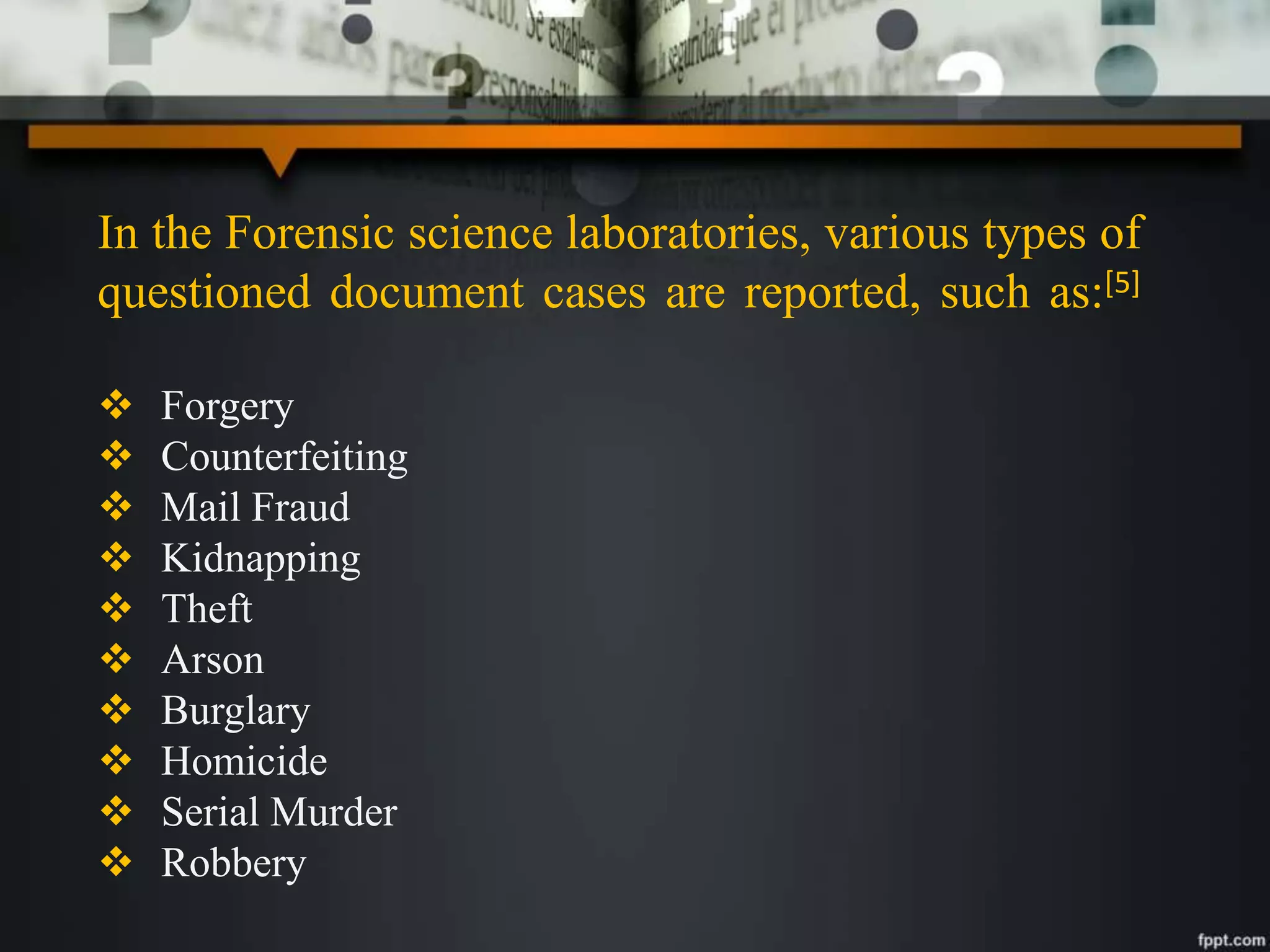 Charred documents | PPTX