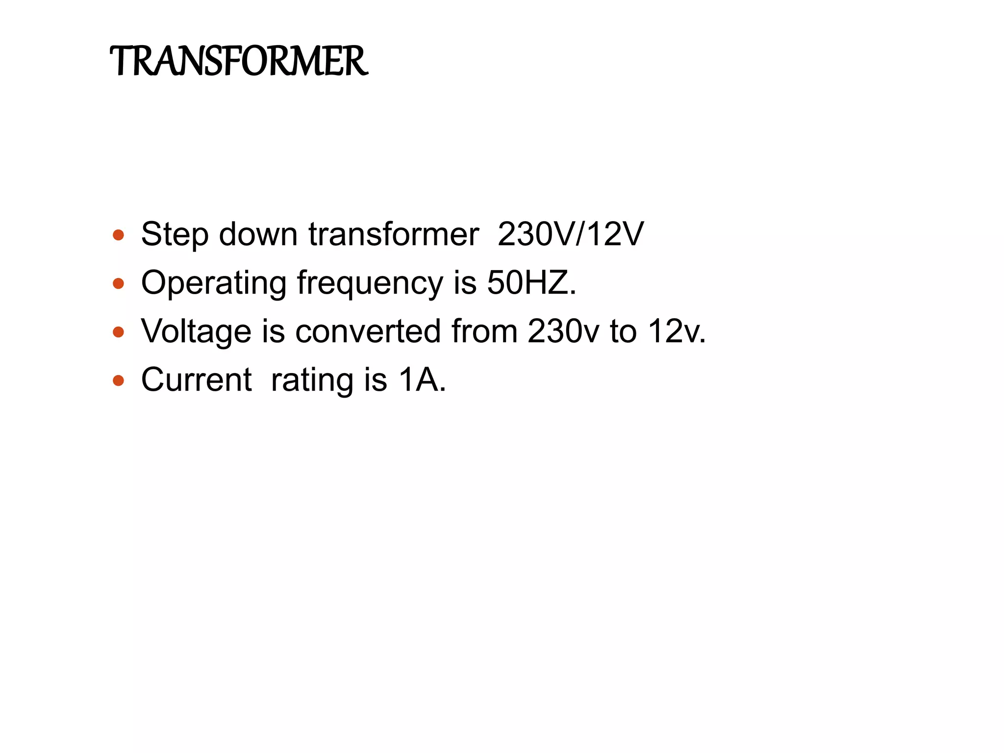Presentation on Over-/under-voltage protection of electrical appliance ...