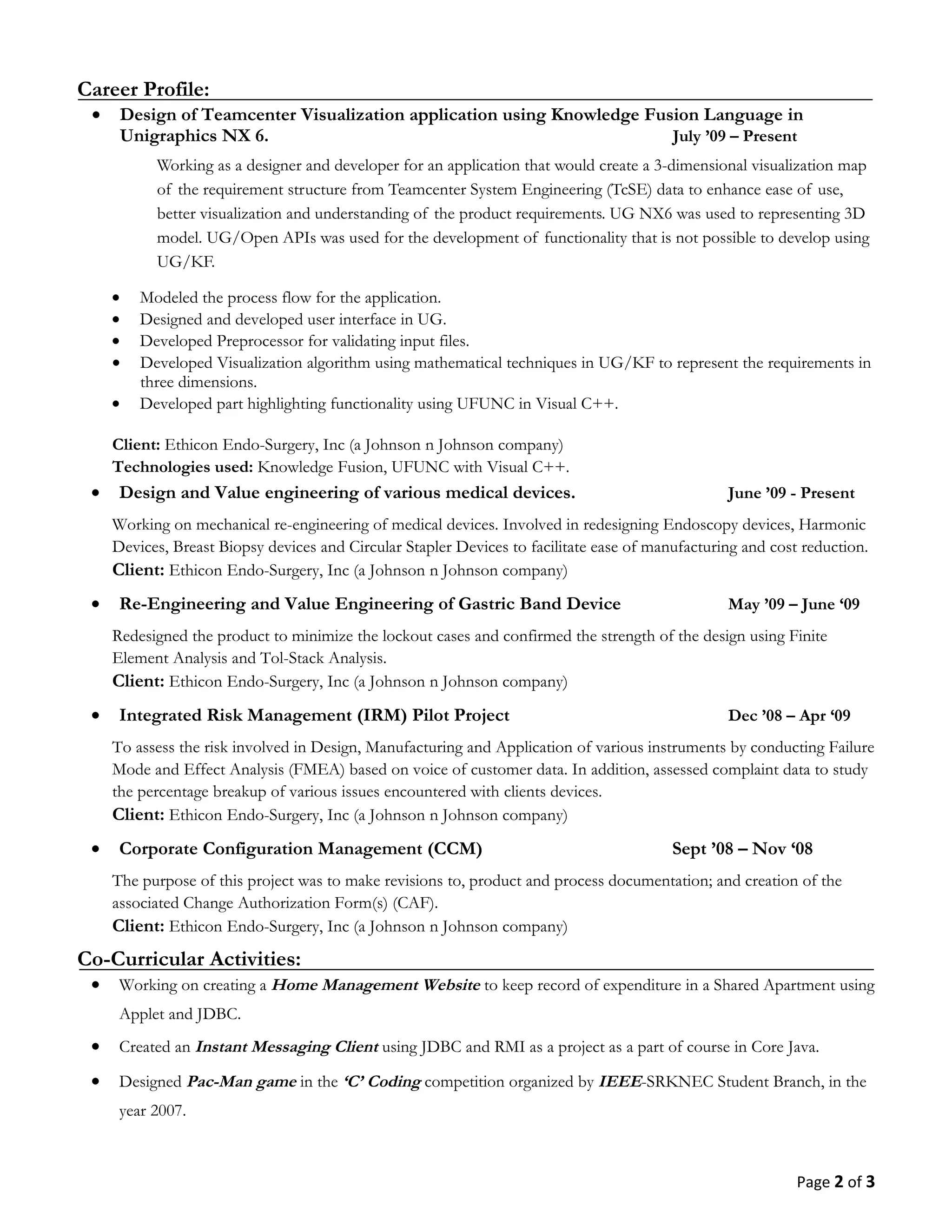 Nishant Kumar Resume | DOC