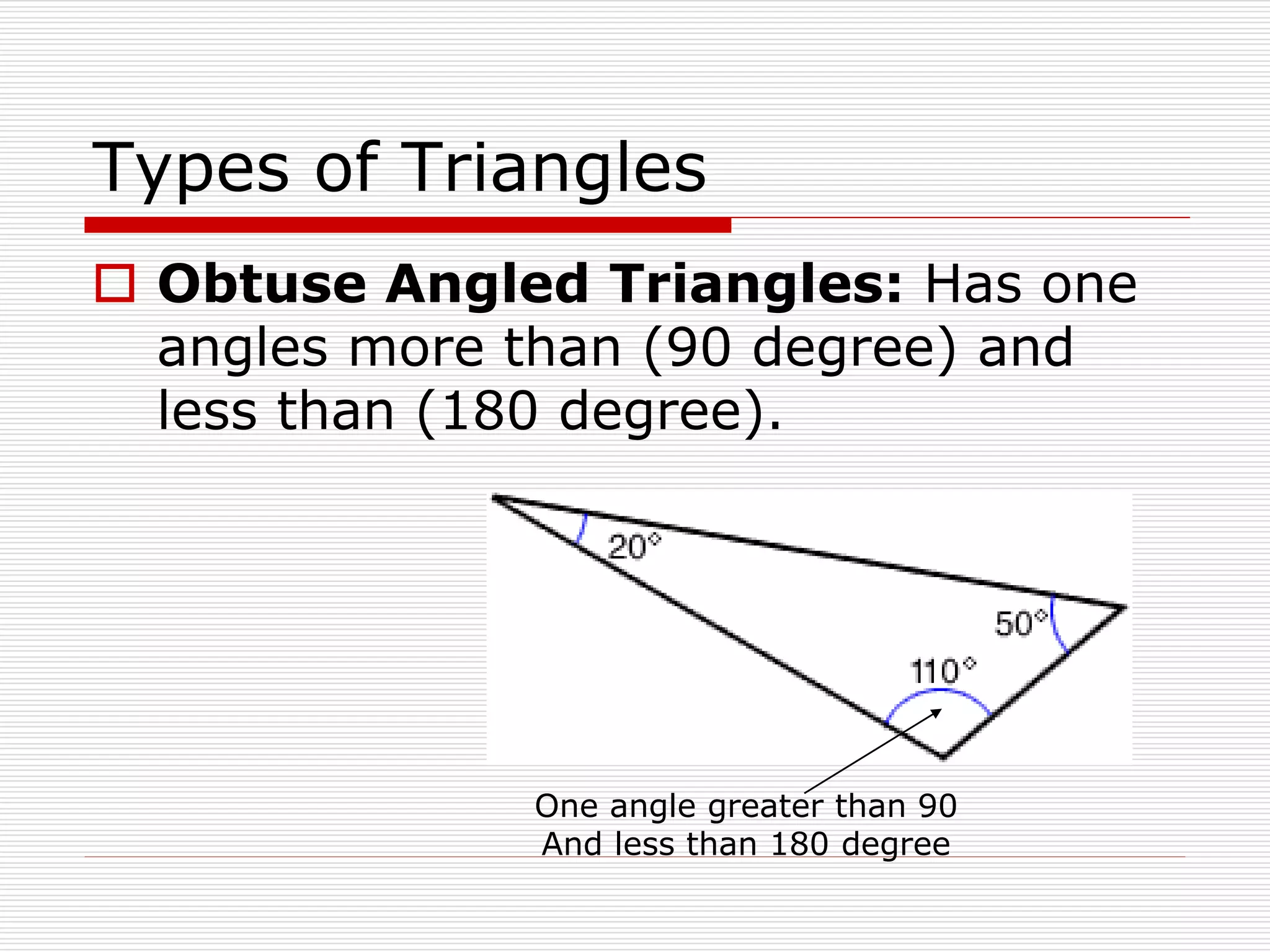 Triangles and Types of triangles&Congruent Triangles (Congruency Rule ...