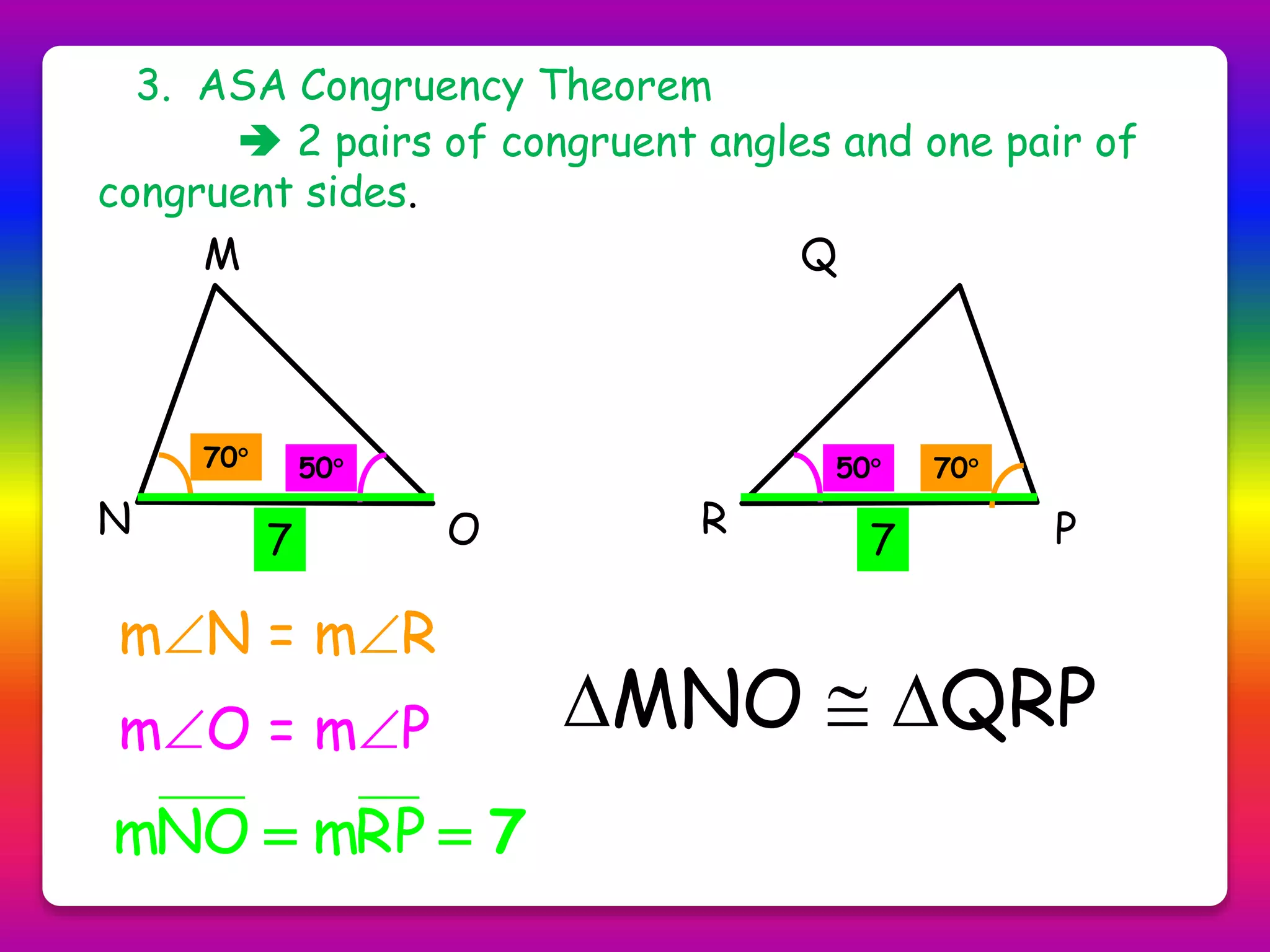 Triangles and Types of triangles&Congruent Triangles (Congruency Rule ...