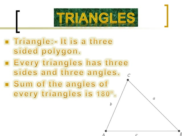 Triangles and Types of triangles&Congruent Triangles (Congruency Rule ...