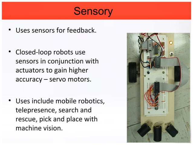 Basics And Introduction Of Robotics Ppt