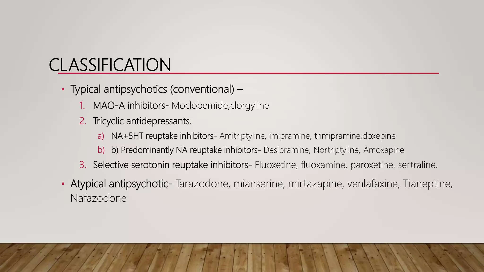 Screening of antidepressant | PPTX