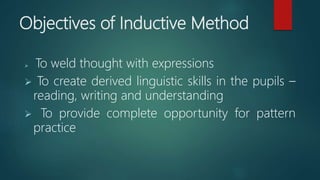 Inductive & deductive method ppt | PPTX