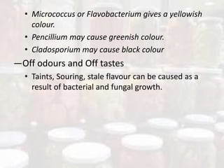 Microbial food spoilage-challenges and impacts | PPT