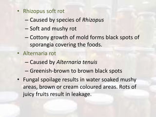 Microbial food spoilage-challenges and impacts | PPT