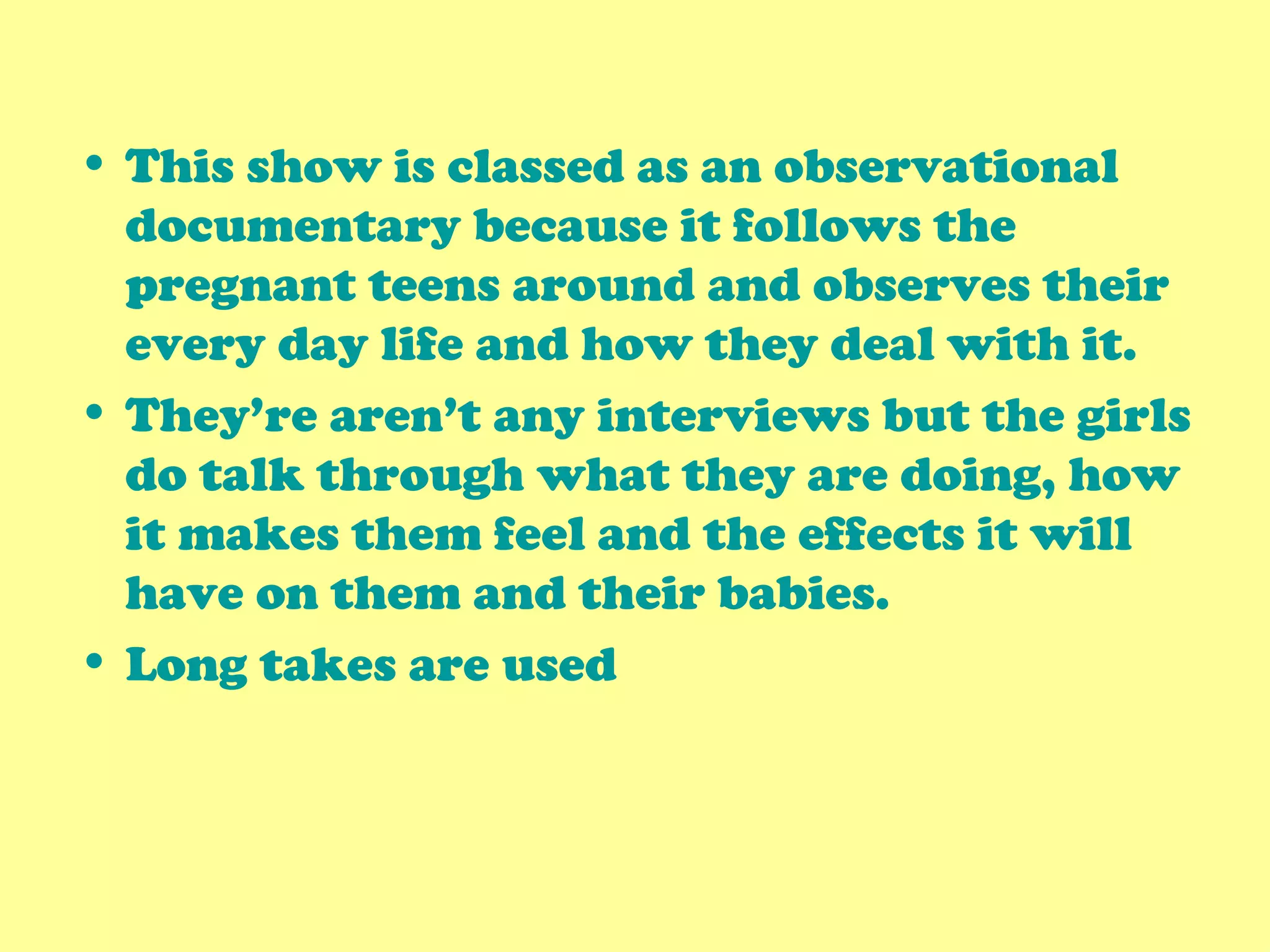 Observational Documentaries | PPT