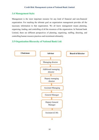 Report on Credit risk management | PDF