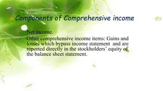 Comprehensive Income | PPTX