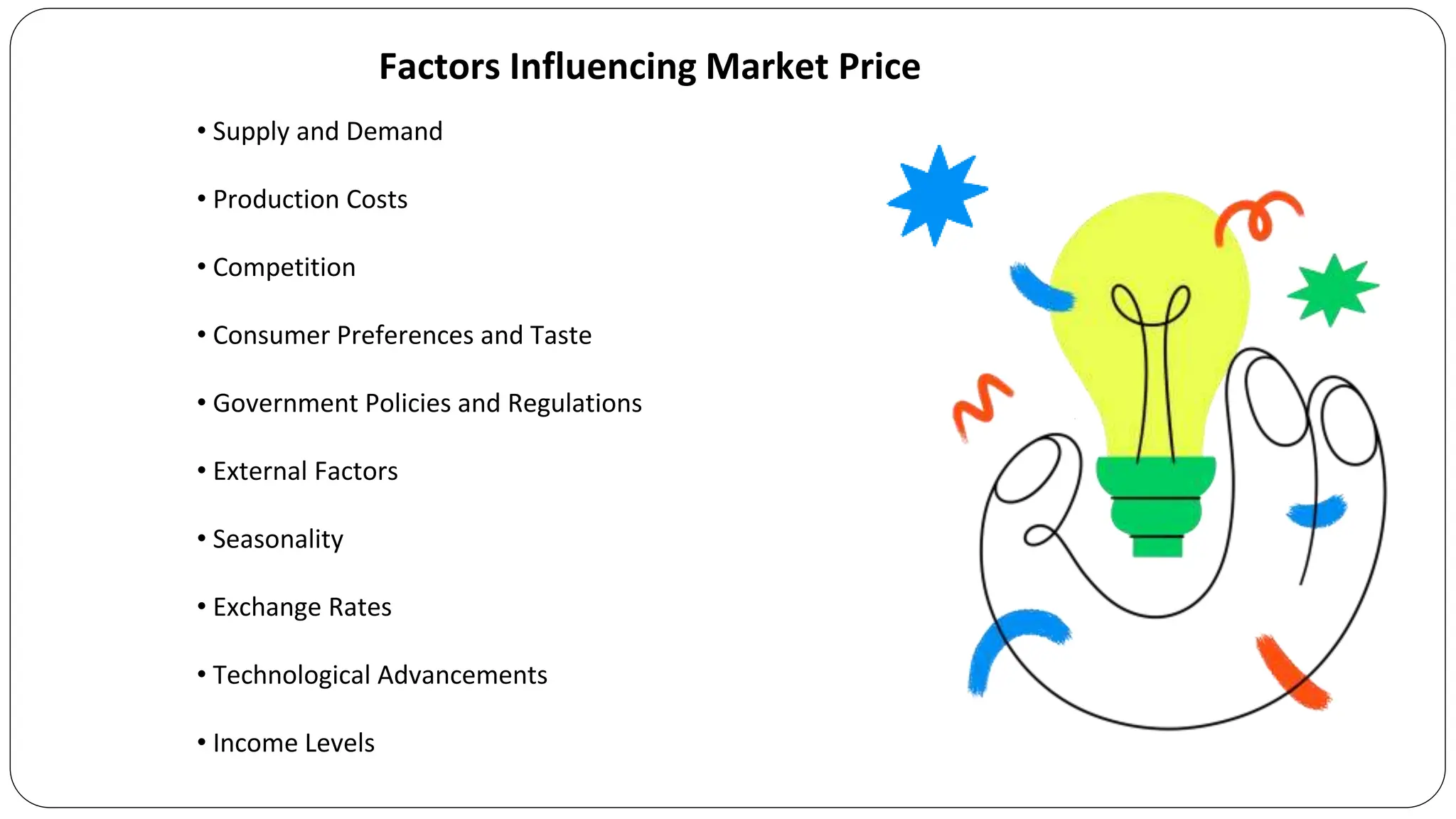 Presentation slide about Market Price so | PPTX