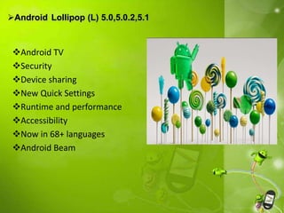 android technology presentation | PPTX