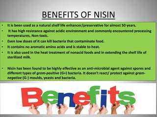 Nisin supplier in india | PPTX