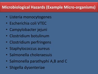 Mechanism for the contamination of fruits and vegetables | PPTX