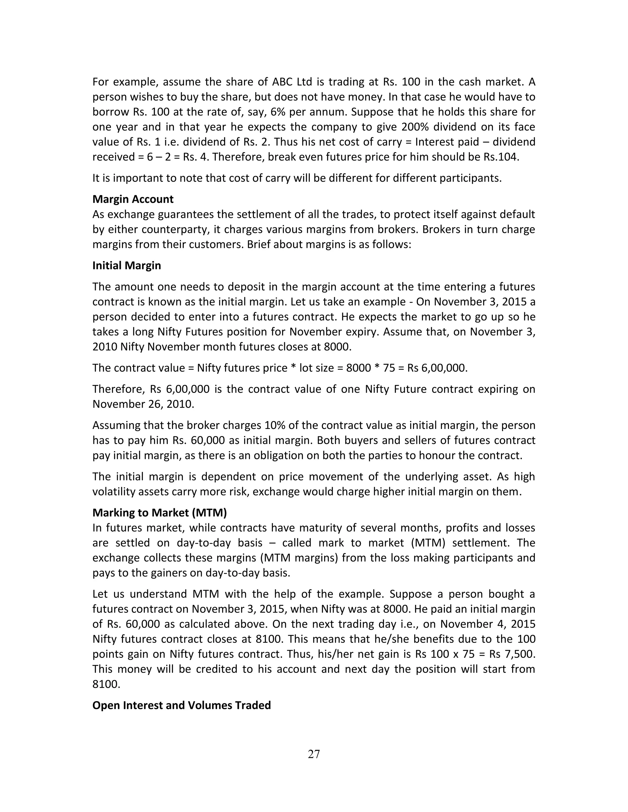 Nism series-viii-equity derivatives workbook | PDF