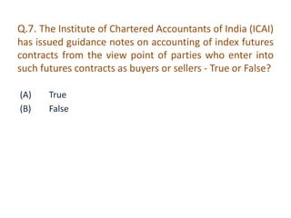 NISM Currency Derivatives Model Question Paper | PPTX