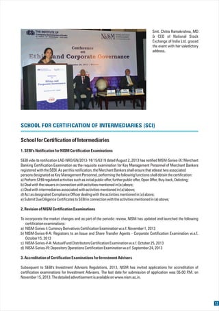 NISM update aug oct 2013 | PDF