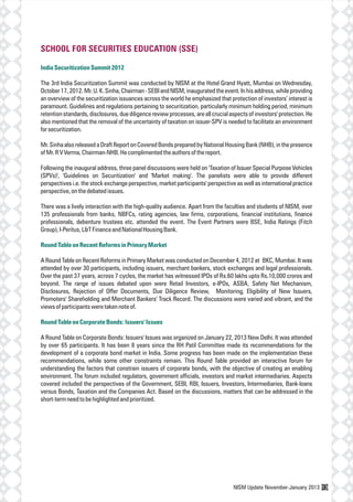 Nism update november january 2013 | PDF