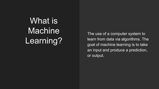 Mattingly "Data and Machine Learning" | PPT