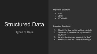 Mattingly "AI & Prompt Design: Structured Data, Assistants, & RAG" | PDF | Databases | Computer ...