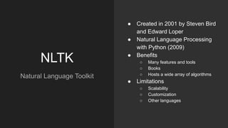 Mattingly "Text Processing for Library Data: Representing Text as Data" | PPT
