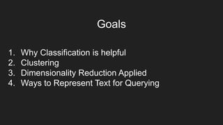 Mattingly "Text Processing for Library Data: Representing Text as Data ...