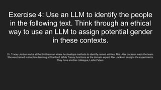 Mattingly "AI & Prompt Design: Named Entity Recognition" | PPT