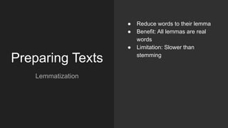 Mattingly "Text Mining Techniques" | PDF