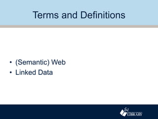 LODLAM Landscape | PPT