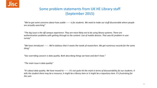 2015 NISO Forum: The Future of Library Resource Discovery | PPT