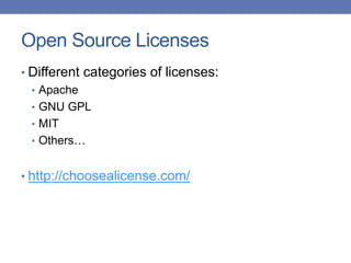 The Open Source Landscape | PPTX