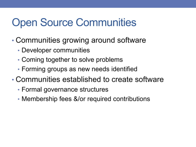 The Open Source Landscape | PPTX