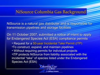 NiSource Conflict Analysis | PPT