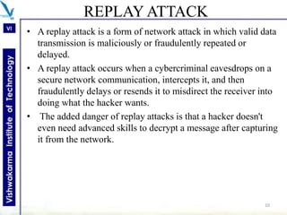 Types of Attack in Information and Network Security | PPT