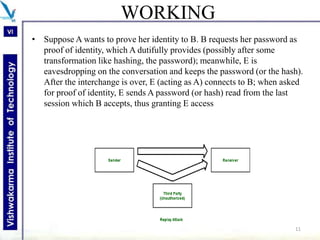 Types of Attack in Information and Network Security | PPT